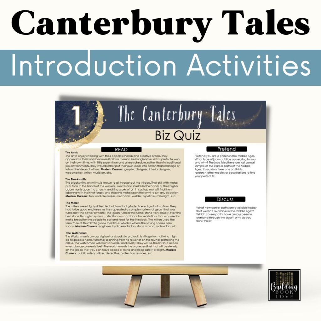 Teaching The Canterbury Tales: Fun, Real-World Driven Lessons for ...