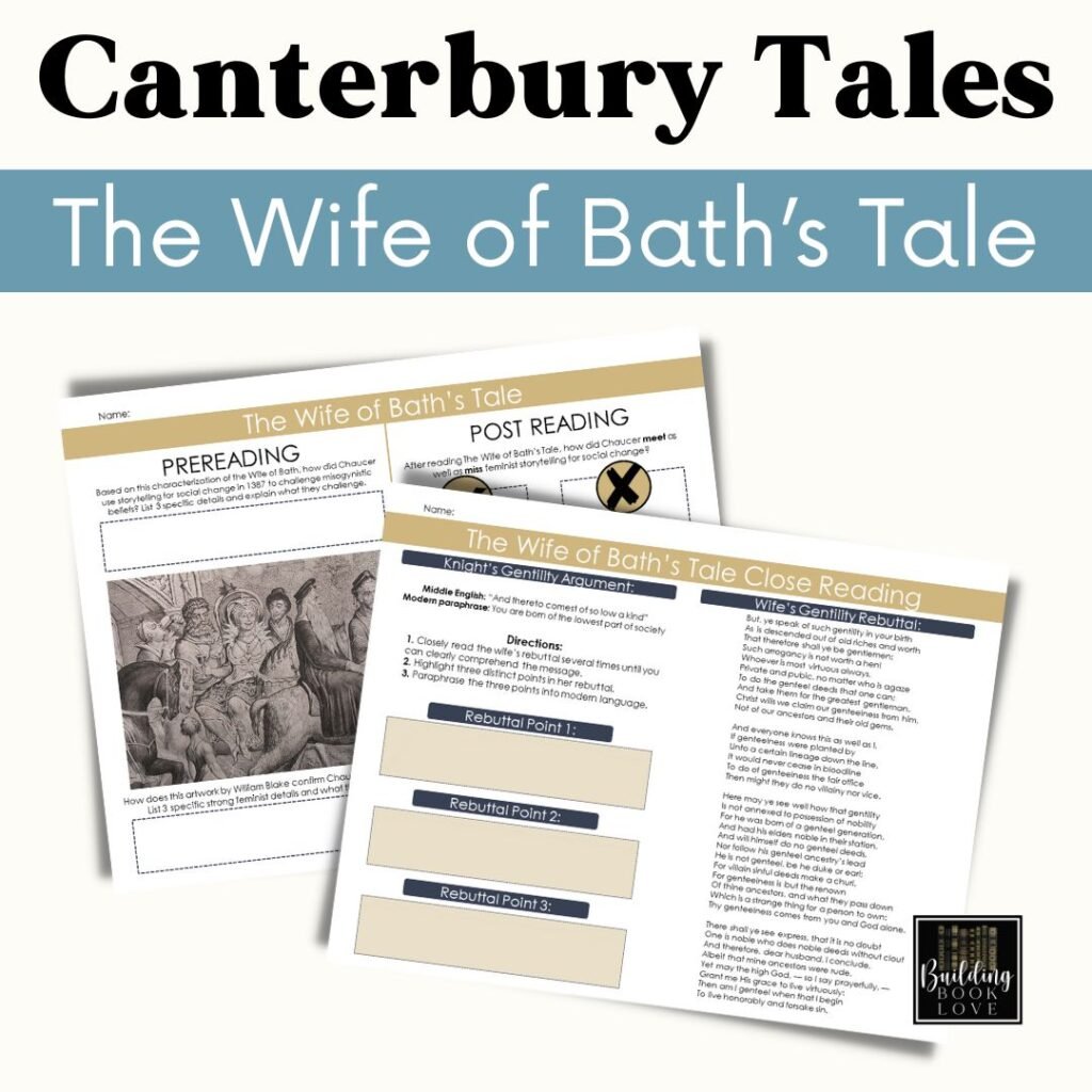 Teaching The Canterbury Tales: Fun, Real-World Driven Lessons for ...
