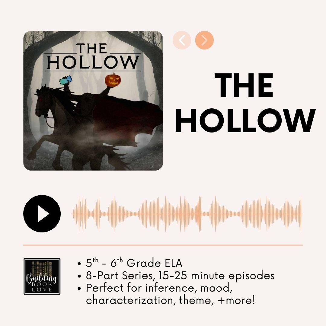Spooky Podcast Episodes for the ELA classroom - Building Book Love