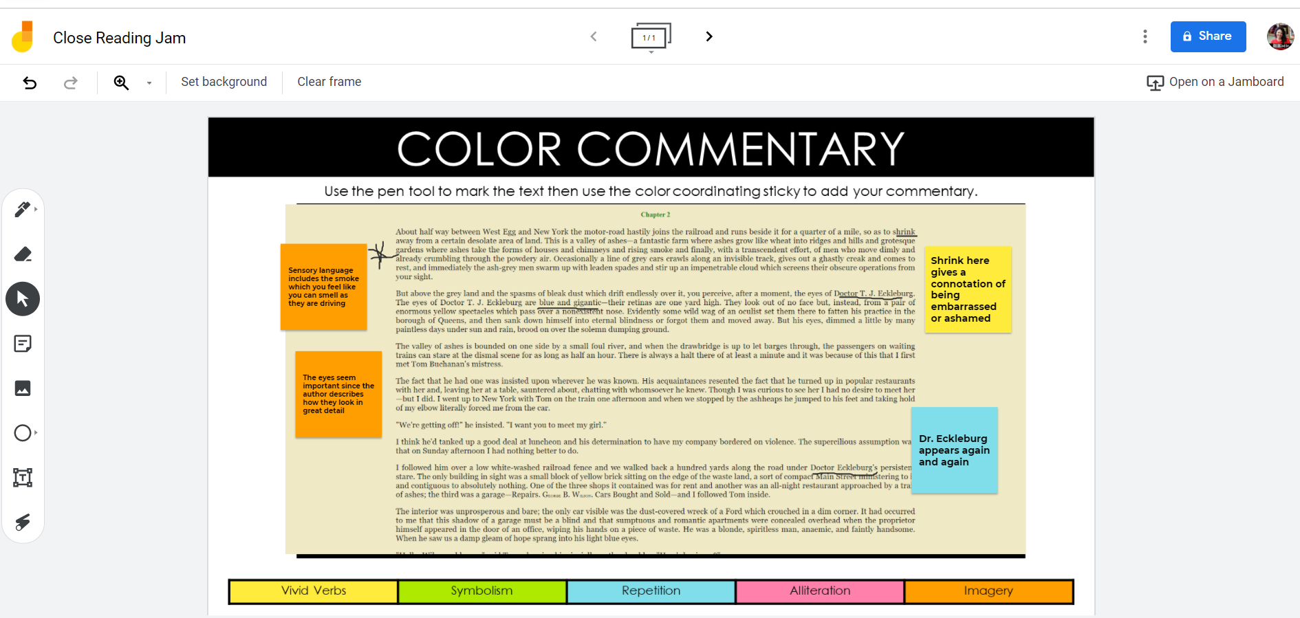 Creative Jamboard Templates for the ELA Classroom - Building Book Love