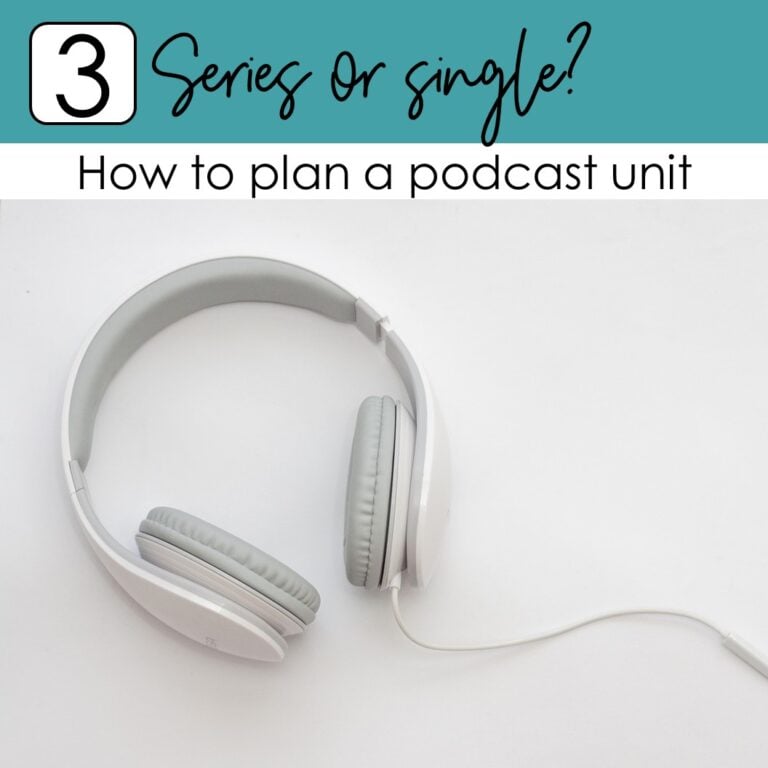How to plan a podcast unit for middle school and high school - Building ...