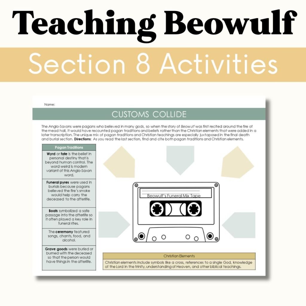 Meaningful & Fun Activities for Teaching Beowulf - Building Book Love