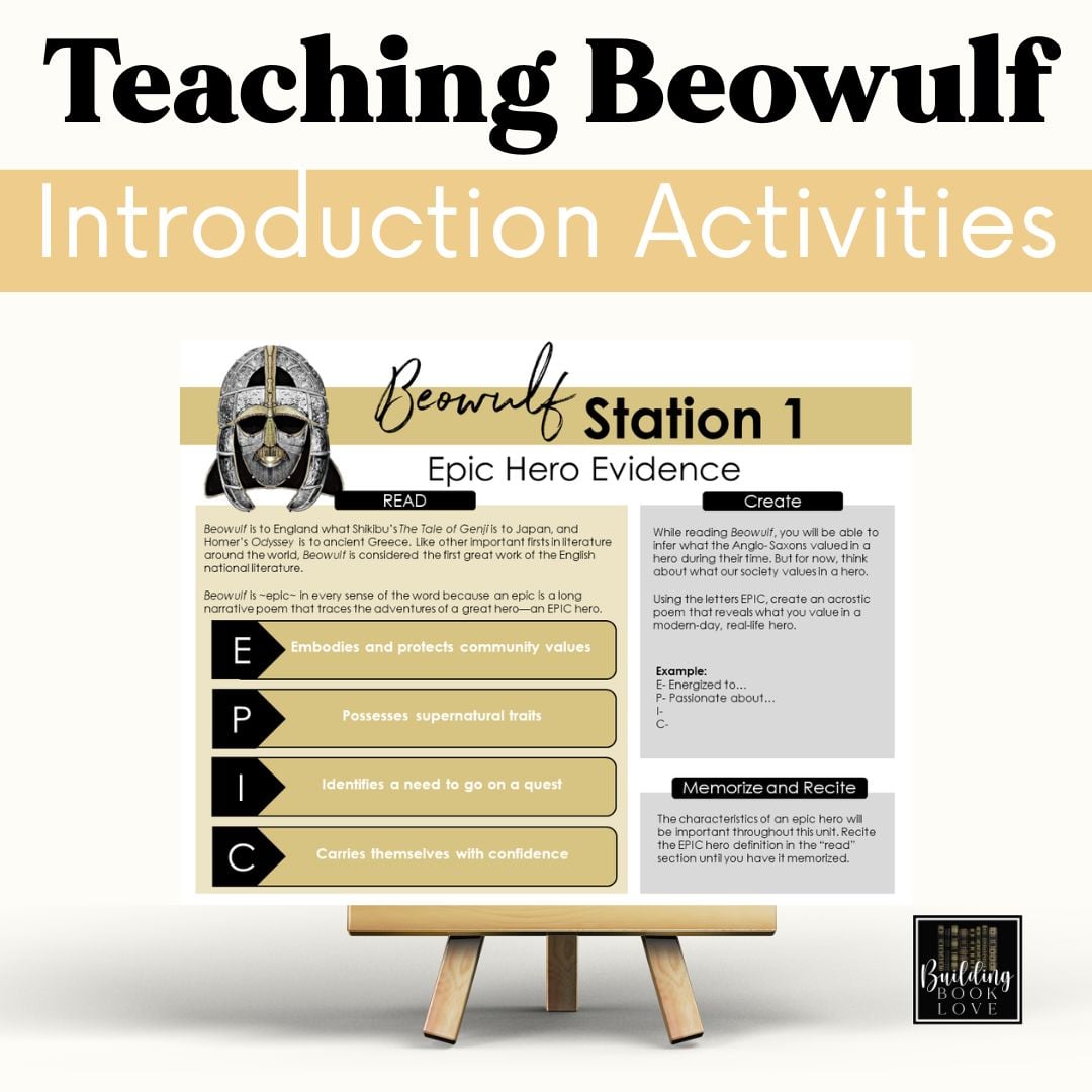 Meaningful & Fun Activities for Teaching Beowulf - Building Book Love