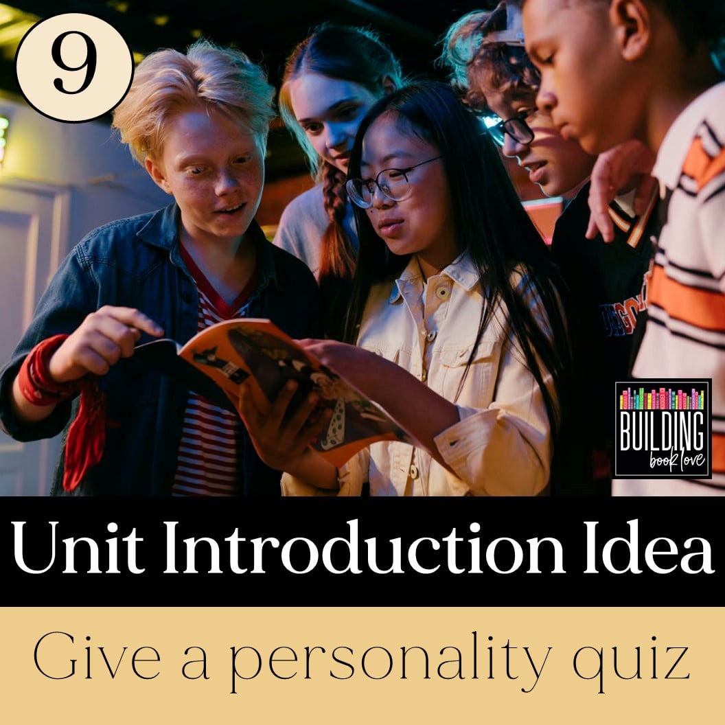 10 Creative Ways to Introduce a Literature Unit - Building Book Love