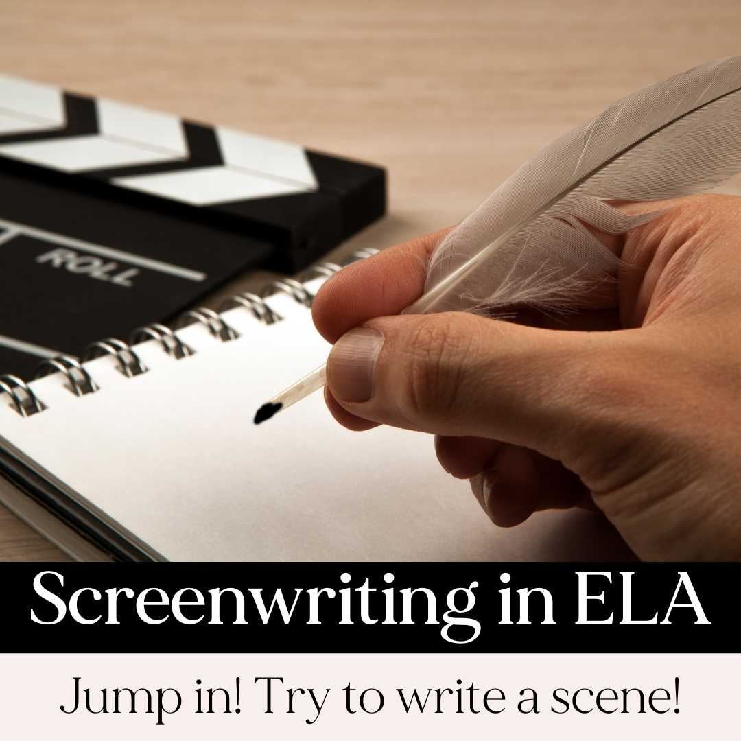 Screenwriting: Creative Writing Activities for High School Students ...