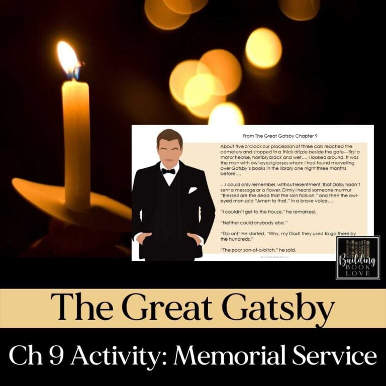 Meaningful & Fun Activities for Teaching The Great Gatsby - Building ...