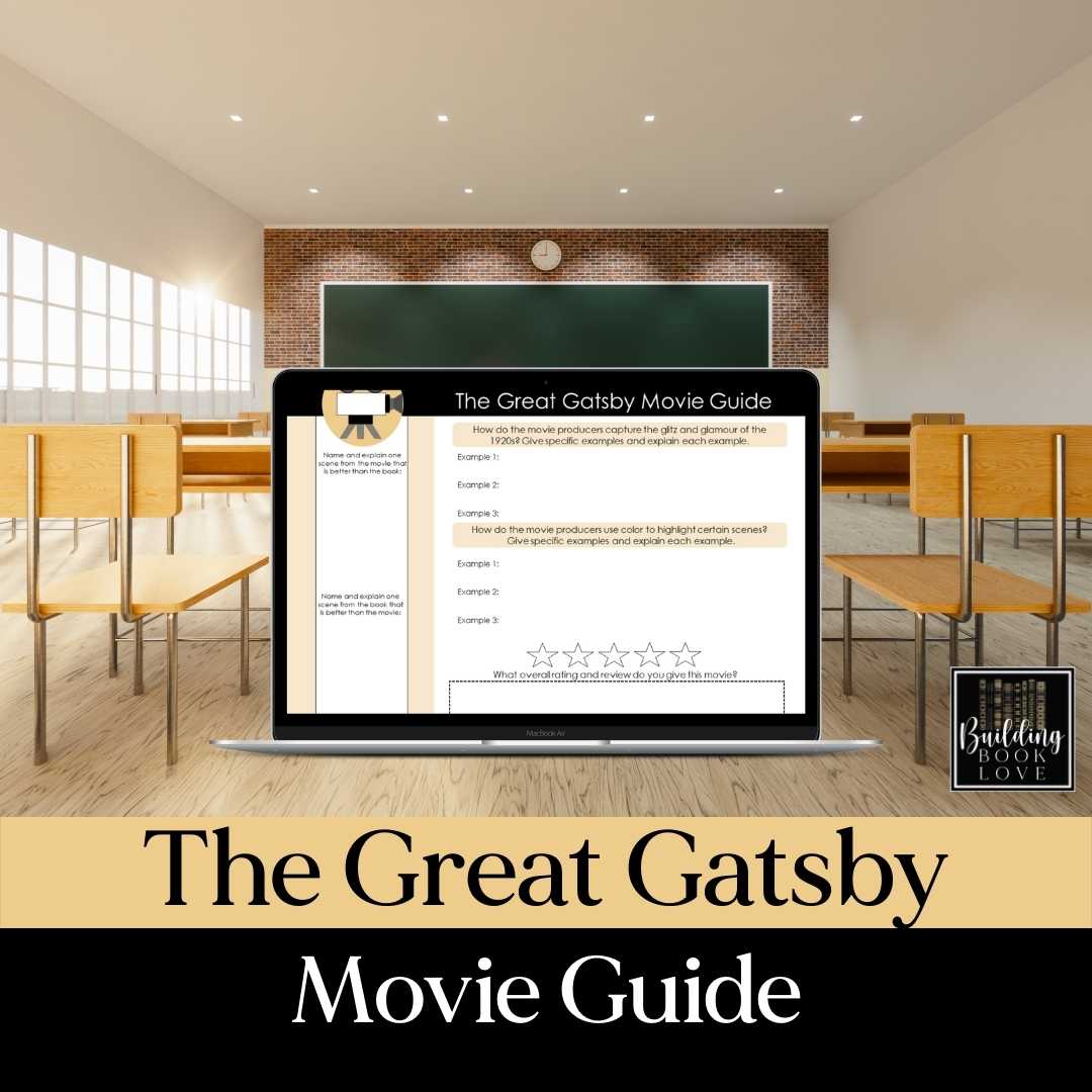 Meaningful & Fun Activities for Teaching The Great Gatsby - Building ...