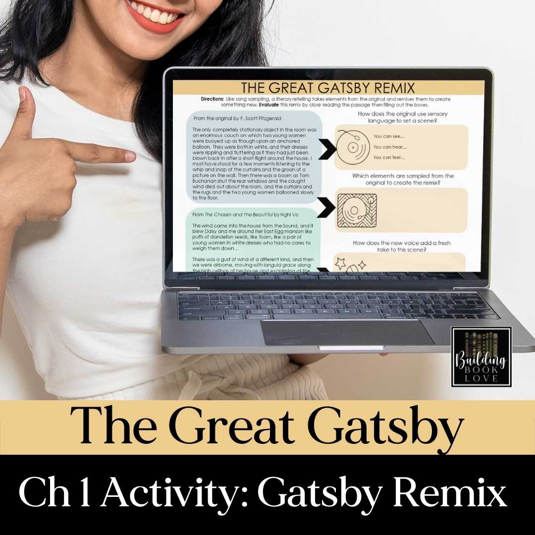 Meaningful & Fun Activities for Teaching The Great Gatsby - Building ...