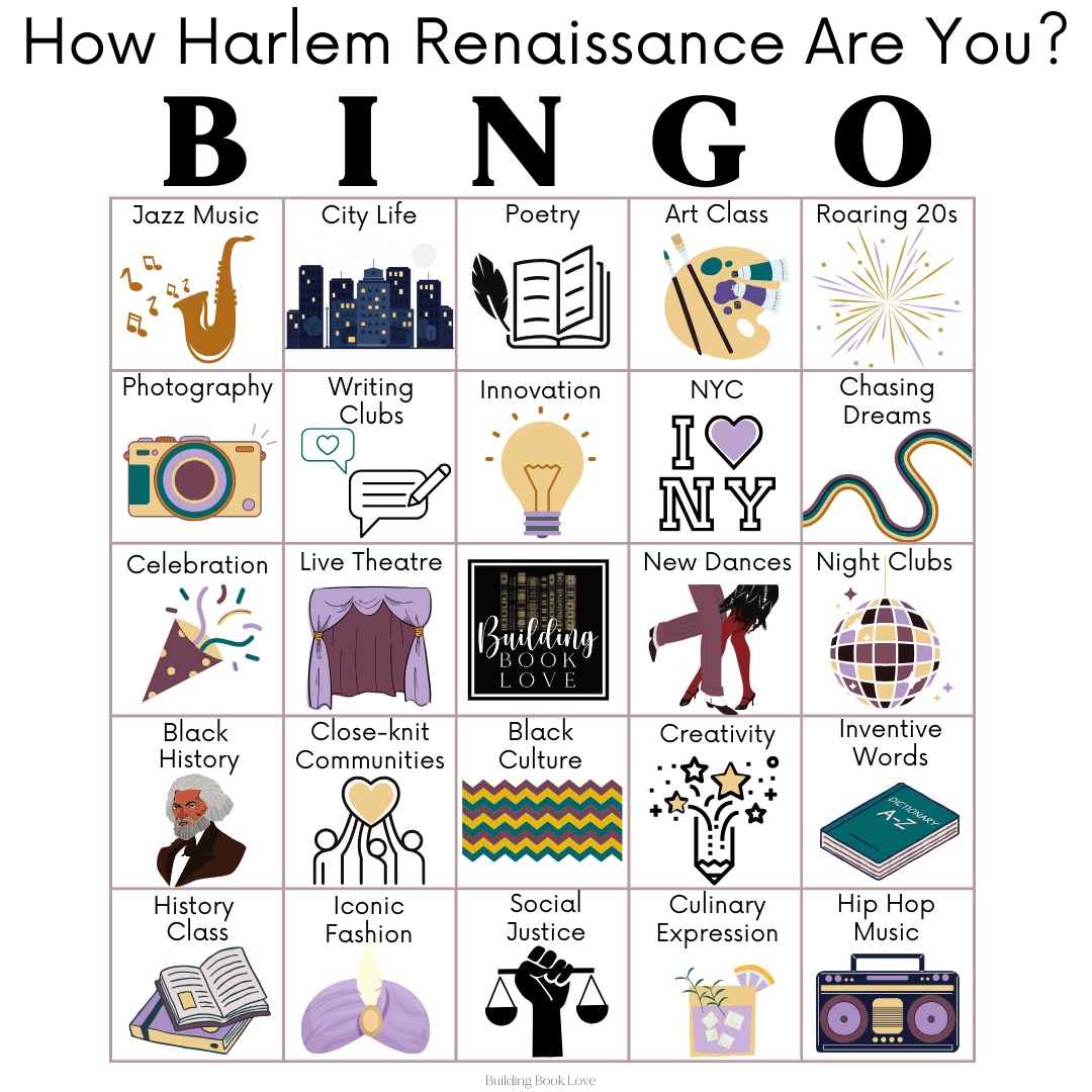 Creative Activities for Teaching the Harlem Renaissance - Building Book ...