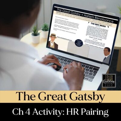 Meaningful & Fun Activities for Teaching The Great Gatsby - Building ...