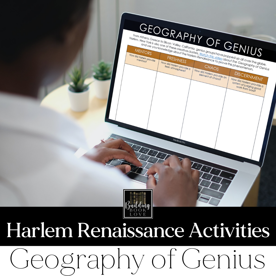Creative Activities for Teaching the Harlem Renaissance - Building Book ...
