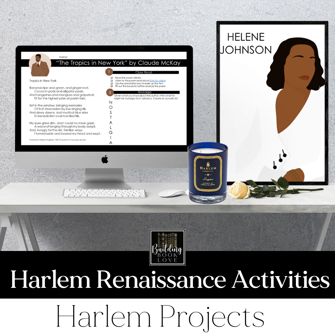 Creative Activities for Teaching the Harlem Renaissance - Building Book ...