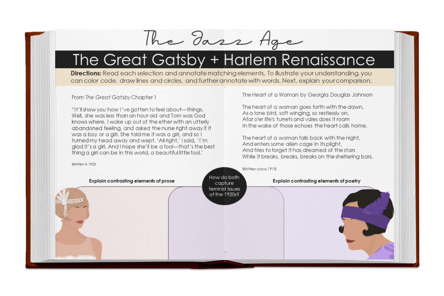 5 Unique Pairing Activities for The Great Gatsby - Building Book Love