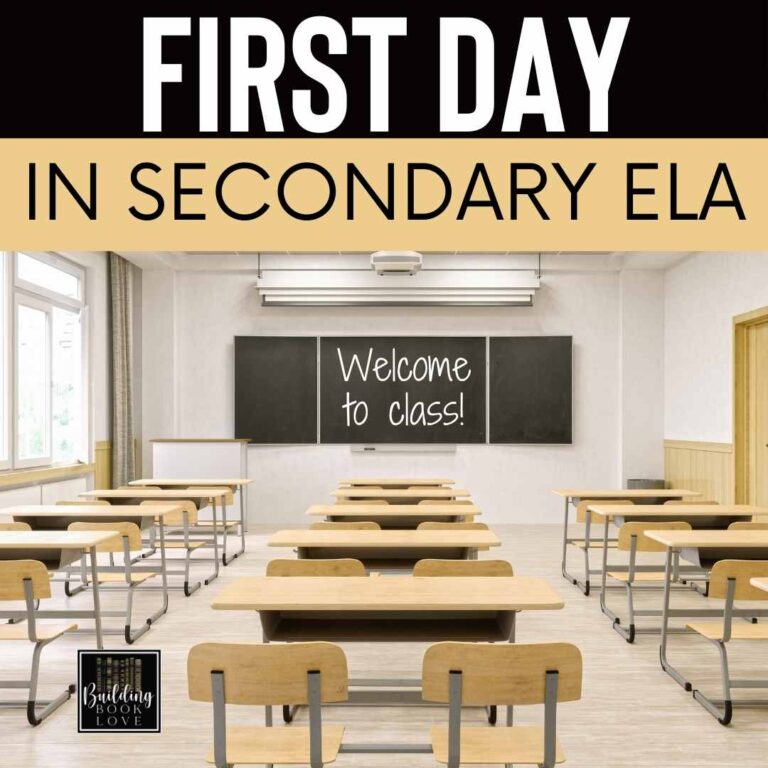 First Day of School Activities for High School and Middle School ...