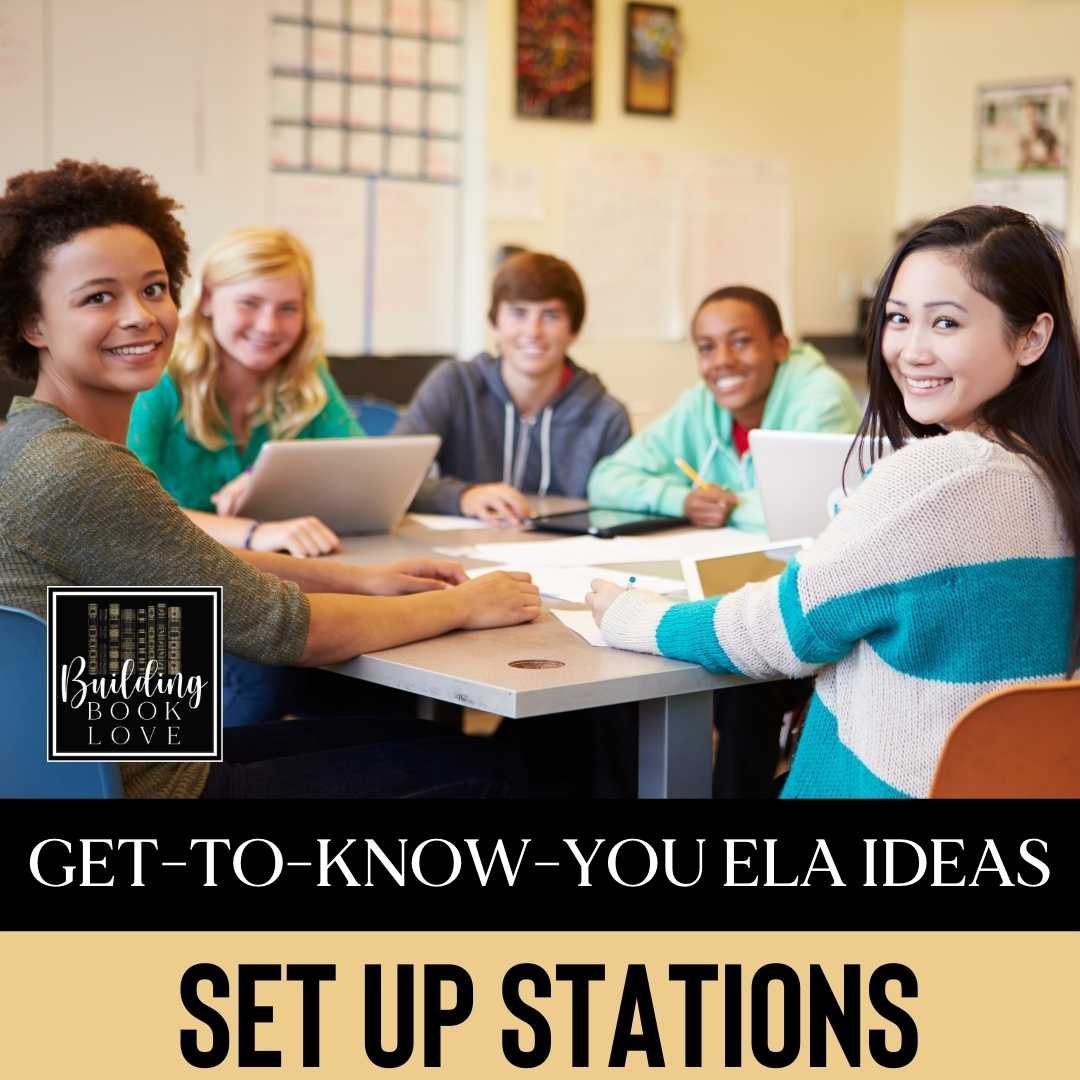 Get-to-Know-You Activities for Secondary Language Arts Class - Building ...
