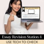 High School and Middle School ELA Essay Revision Stations - Building ...