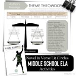 Literature Circle Novels in Verse Activities for Middle School ELA ...