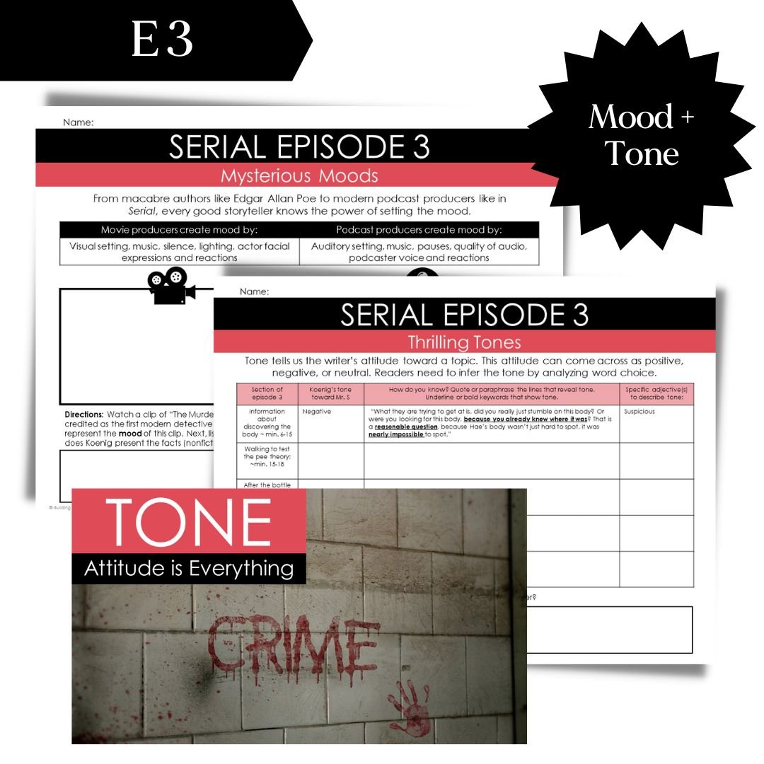 Updated Serial Lesson Plans : Teaching Serial After Adnan’s Release ...