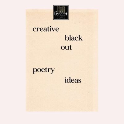 Blackout Poetry Ideas, Lesson Plans, and Examples - Building Book Love