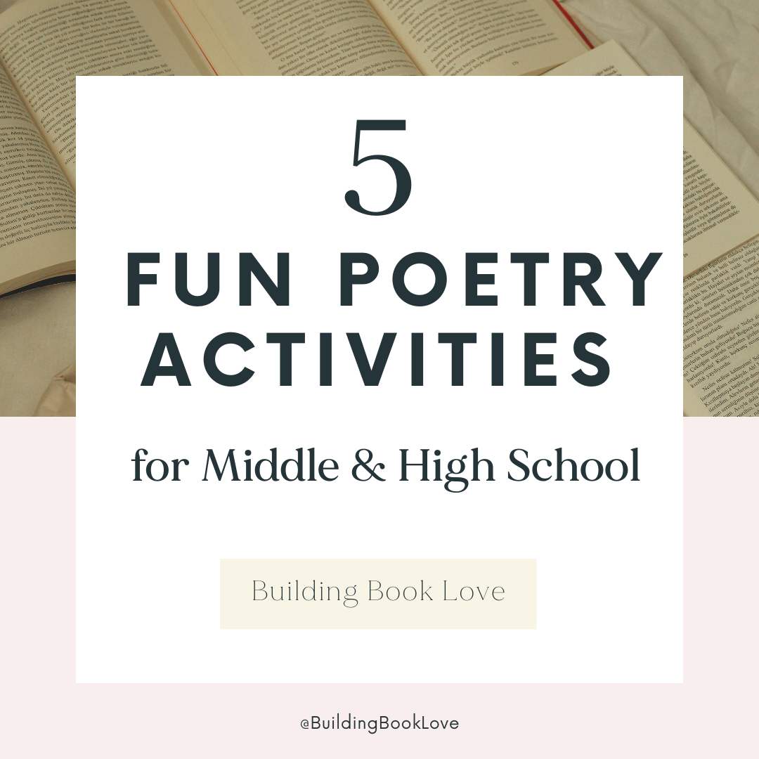 Fun Poetry Activities That Even High Schoolers and Middle Schoolers ...