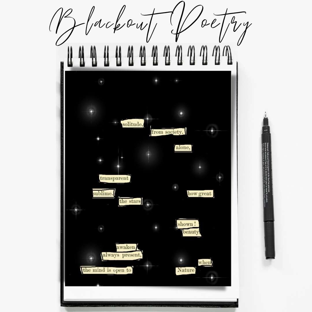 Blackout Poetry Ideas, Lesson Plans, and Examples - Building Book Love