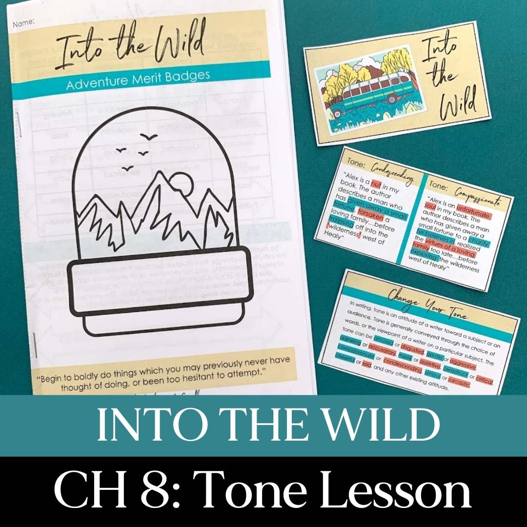 Meaningful & Fun Activities for Teaching Into the Wild - Building Book Love