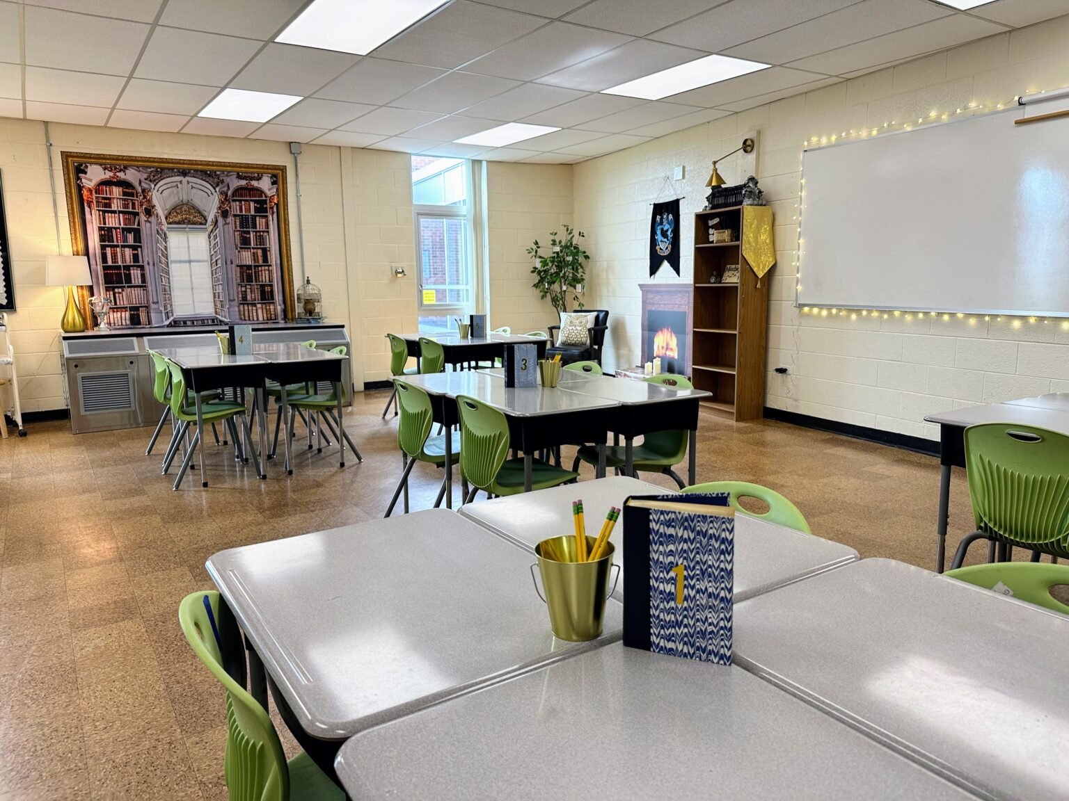 Light Academia Middle School ELA Classroom Decor - Building Book Love