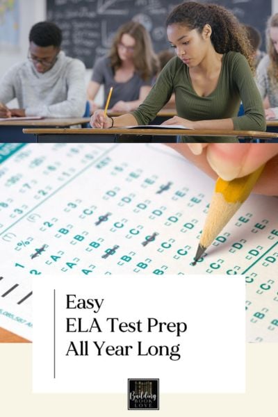Middle and High School ELA Test Prep All Year Long - Building Book Love