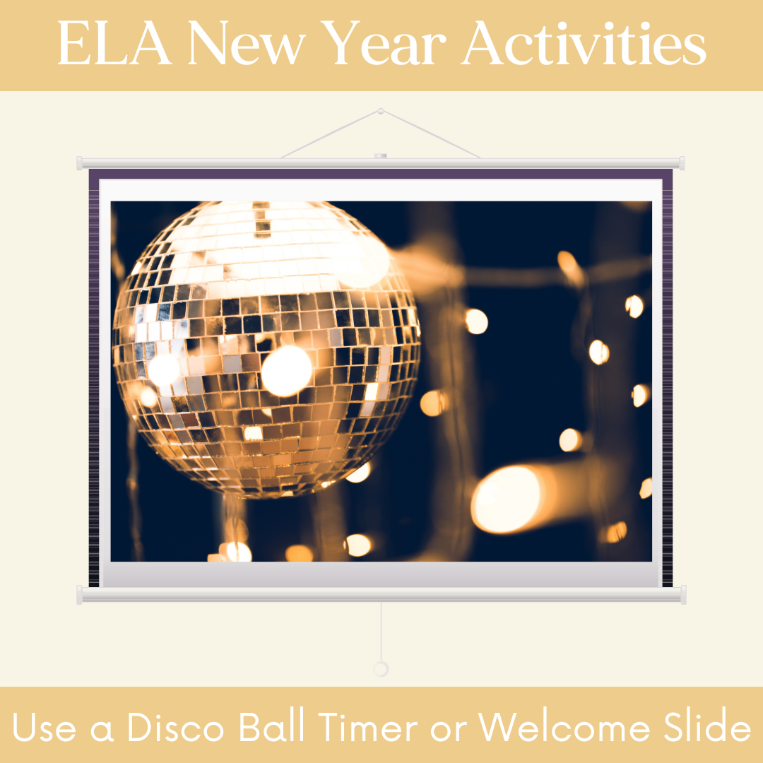 Middle & High School ELA New Year Activities - Building Book Love