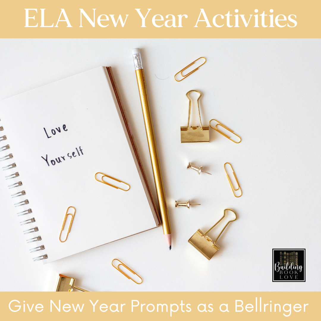Middle & High School ELA New Year Activities - Building Book Love