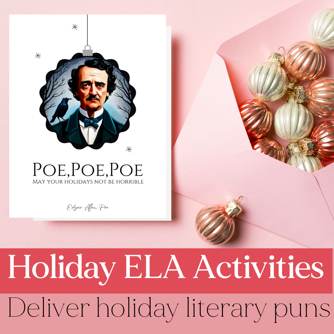 Christmas Holiday ELA Activities for Middle and High School - Building ...