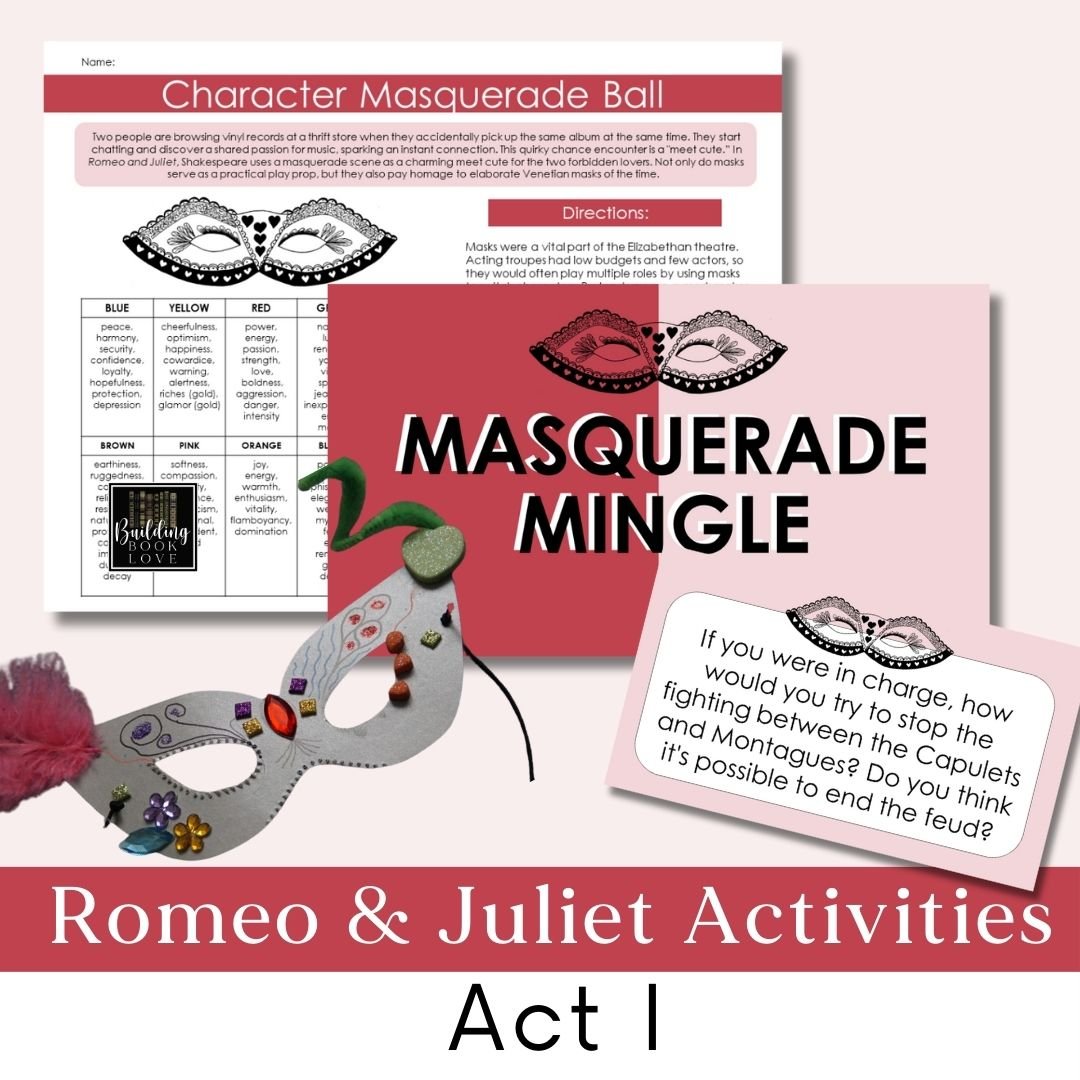 Romeo and Juliet Activities, Teaching Ideas, and Lessons - Building ...