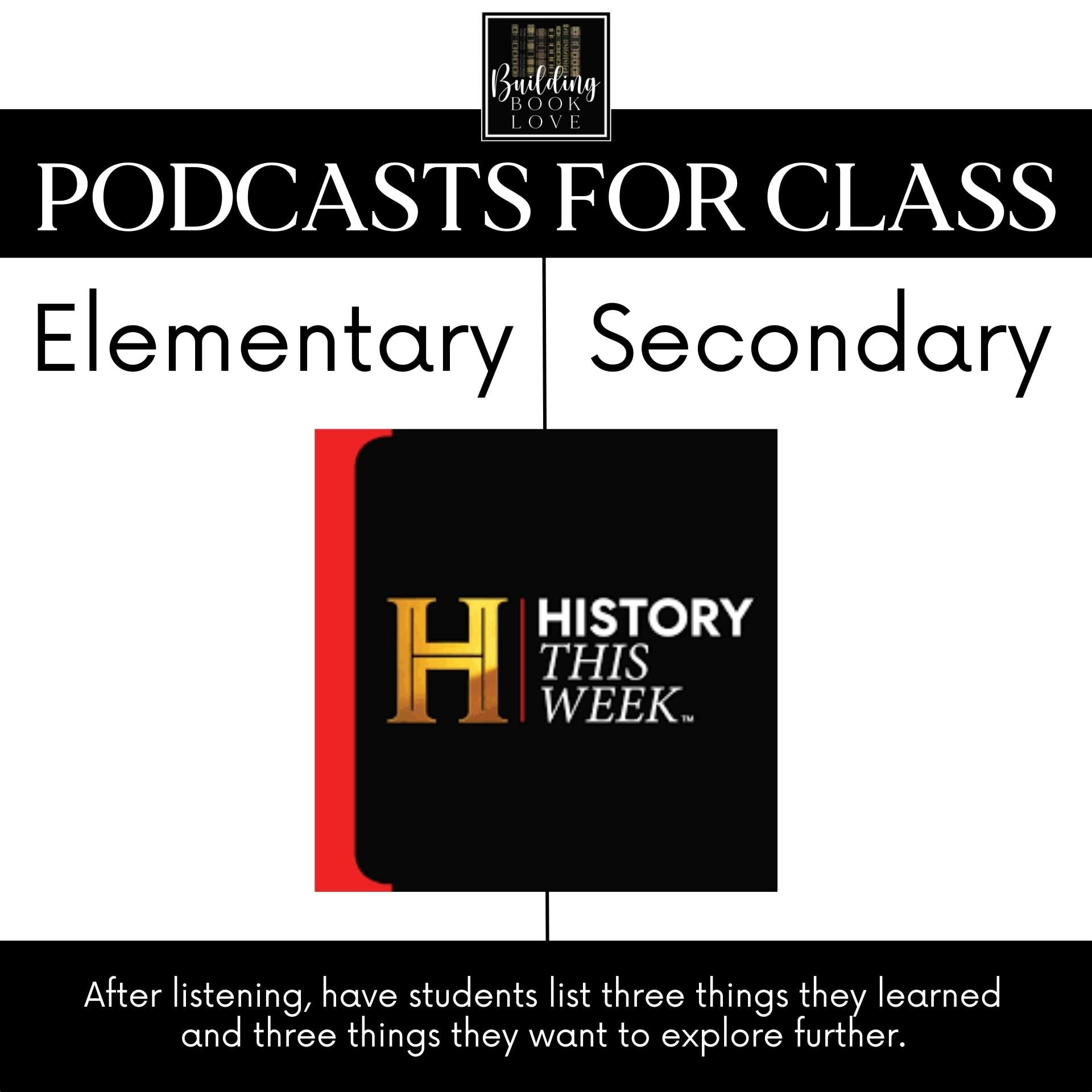 Epic List of Podcasts for the Classroom - Building Book Love
