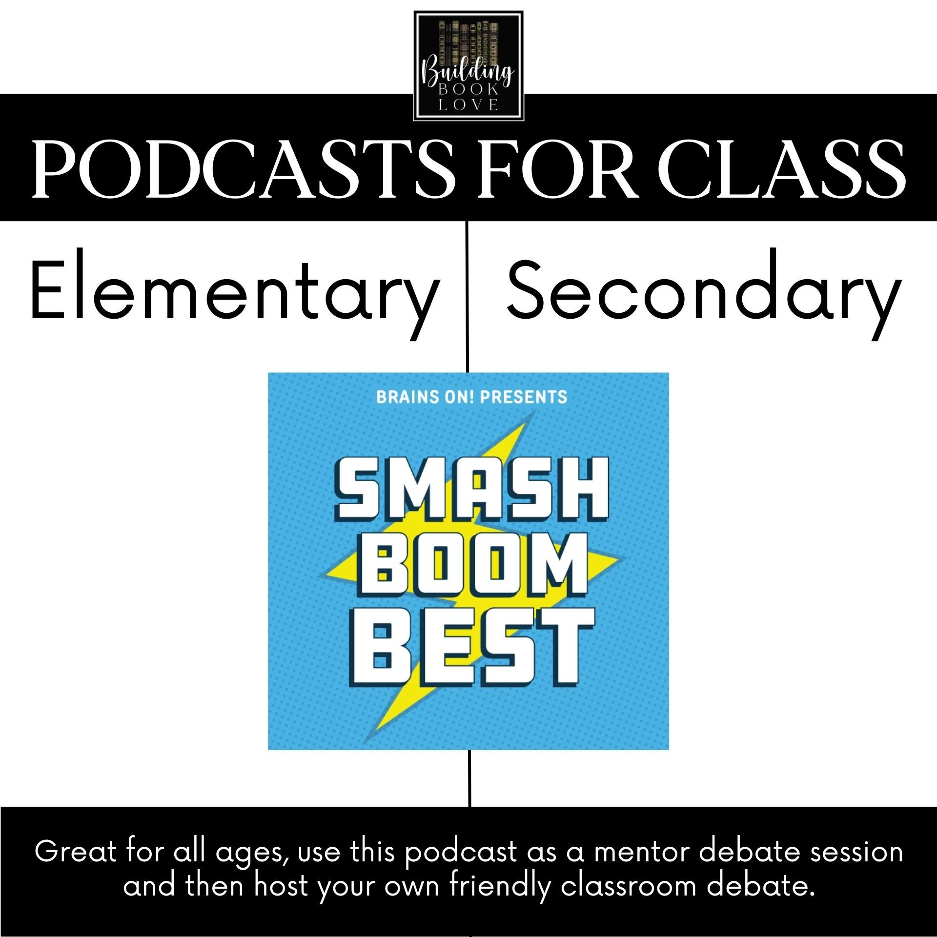 Epic List of Podcasts for the Classroom - Building Book Love