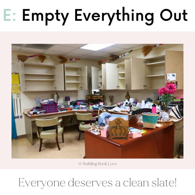 The Life Changing Magic of a Clean Classroom - Building Book Love