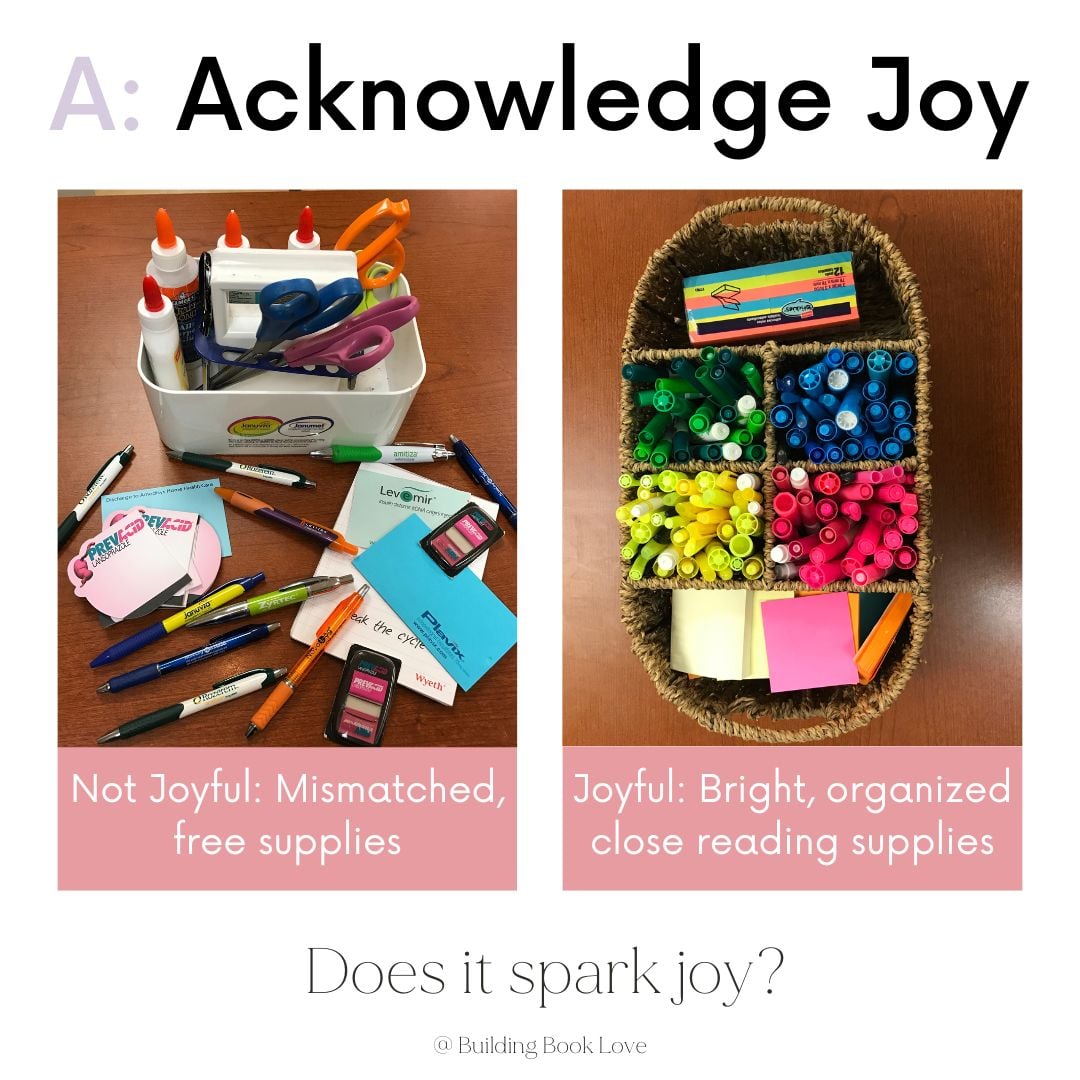 The Life Changing Magic of a Clean Classroom - Building Book Love