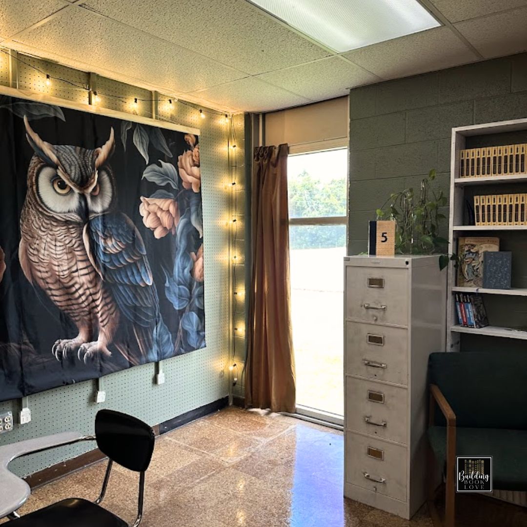 Dark Academia High School English Classroom Decor - Building Book Love