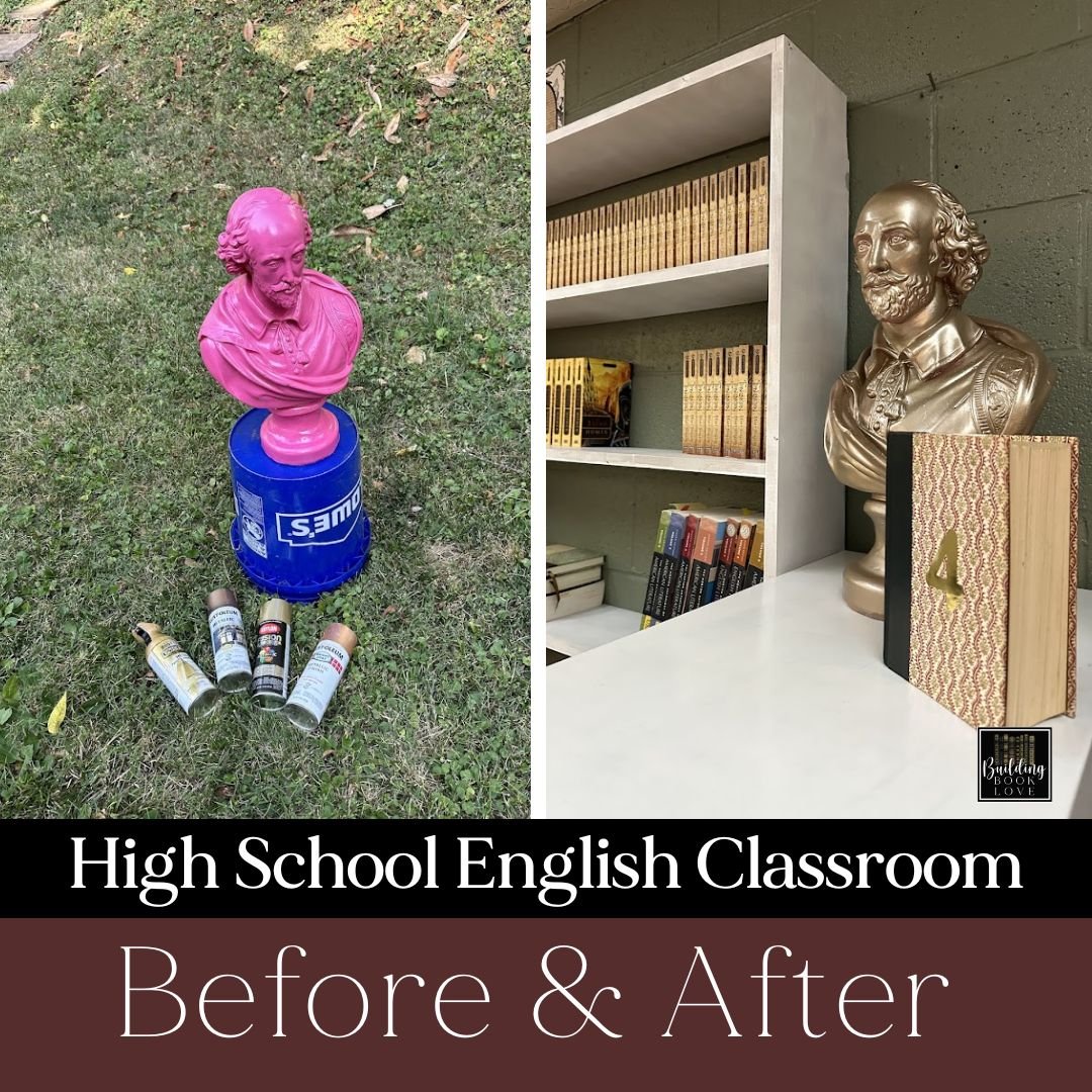 Dark Academia High School English Classroom Decor - Building Book Love