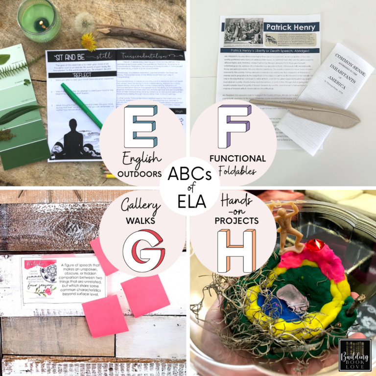 Fun ELA Activities the ABCs of ELA Engagement - Building Book Love