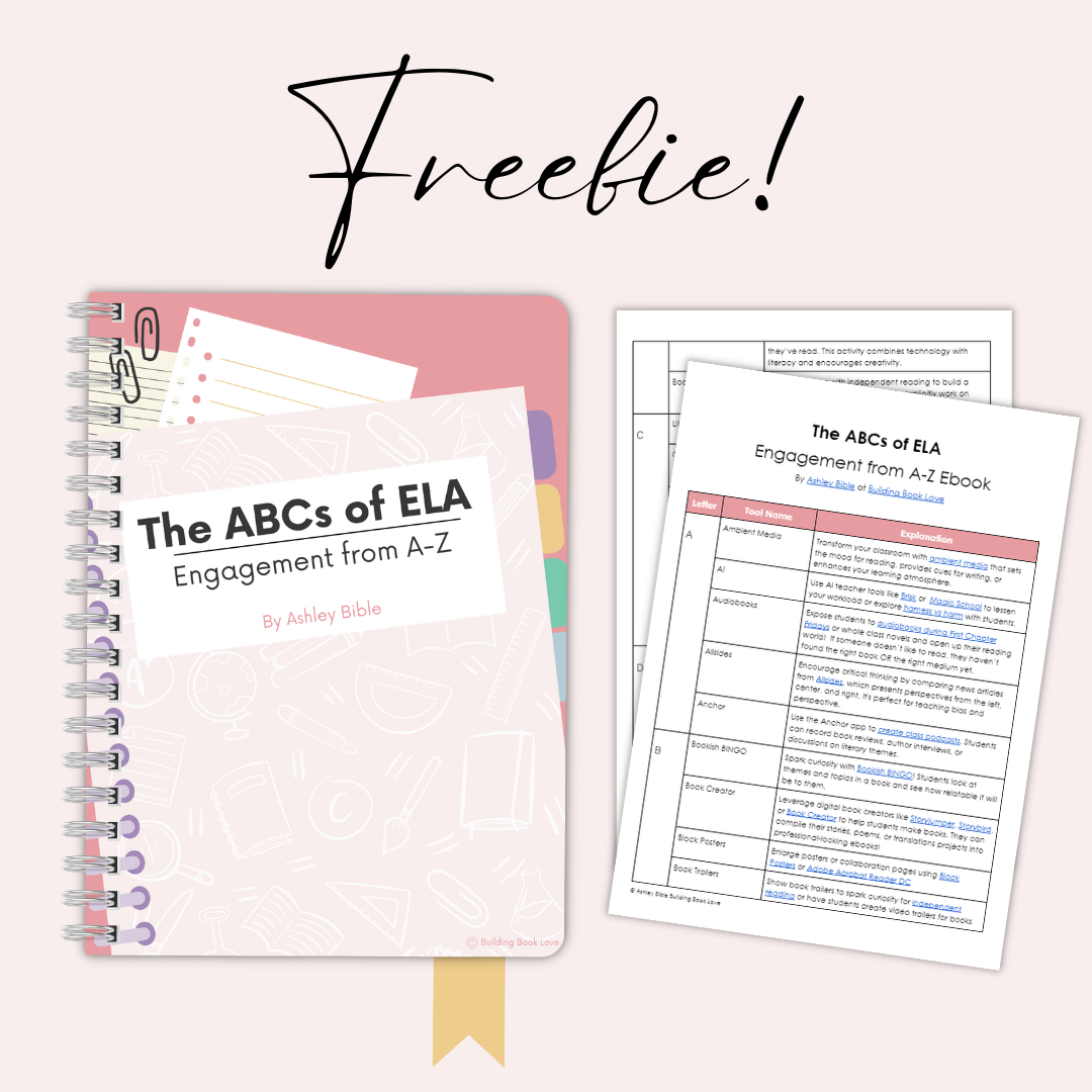 Fun ELA Activities the ABCs of ELA Engagement - Building Book Love