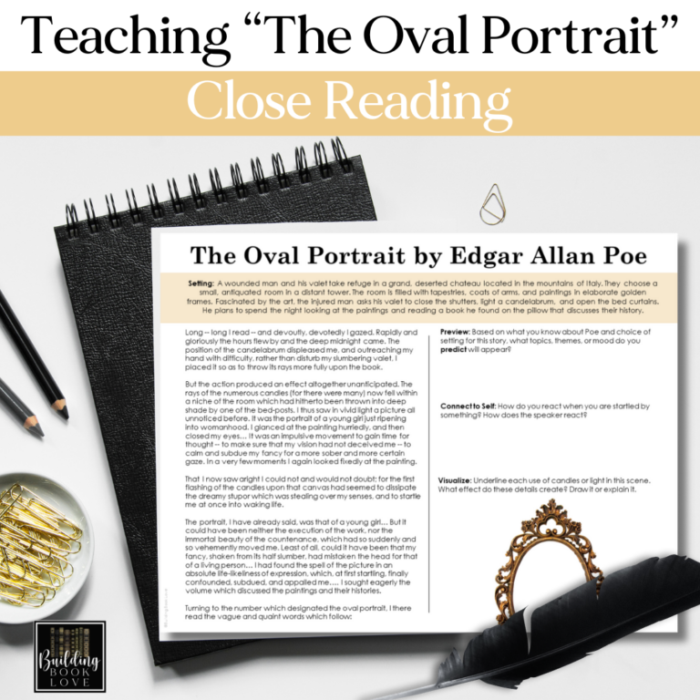 Gothic Literature Short Story: Teaching The Oval Portrait by Poe ...