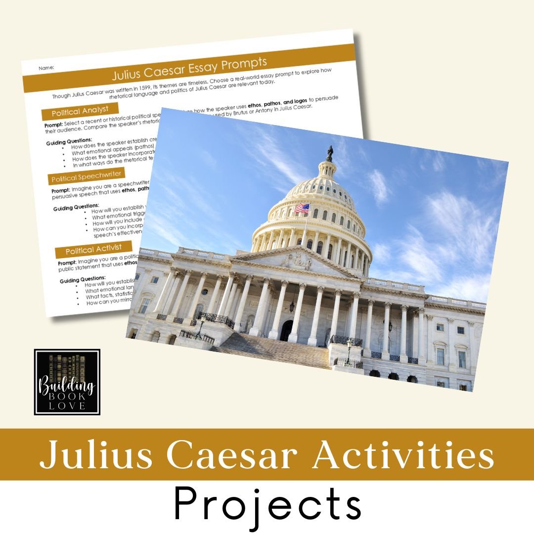 Teaching Julius Caesar Activities: Play Lesson Plans and Ideas ...