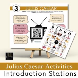 Teaching Julius Caesar Activities: Play Lesson Plans and Ideas ...