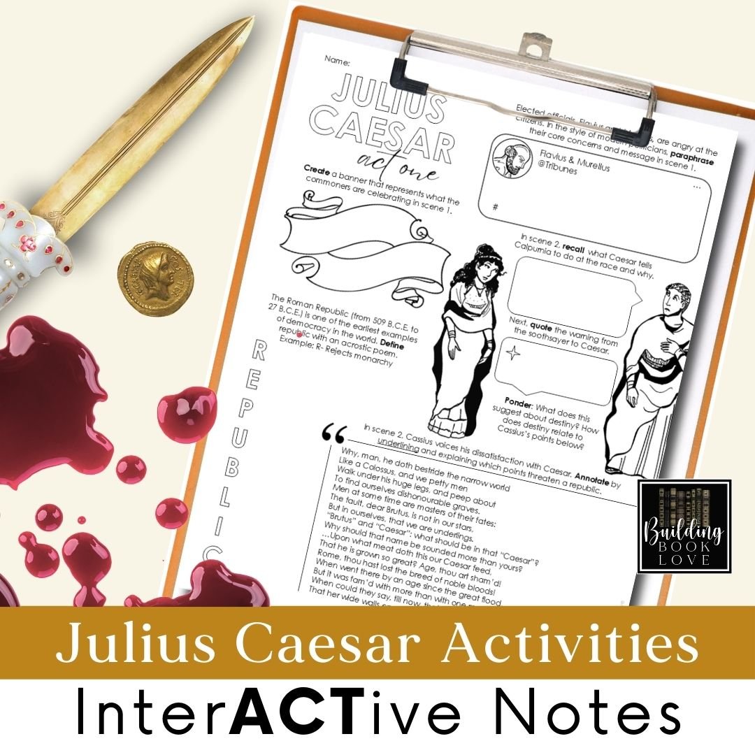 Teaching Julius Caesar Activities: Play Lesson Plans and Ideas ...