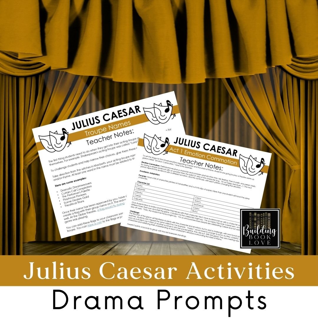 Teaching Julius Caesar Activities: Play Lesson Plans and Ideas ...