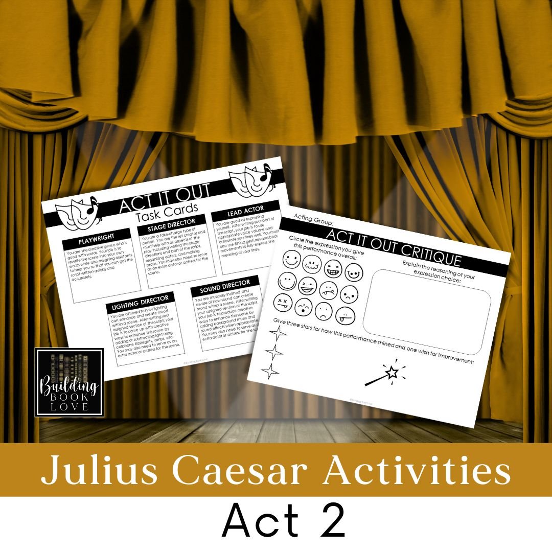 Teaching Julius Caesar Activities: Play Lesson Plans and Ideas ...