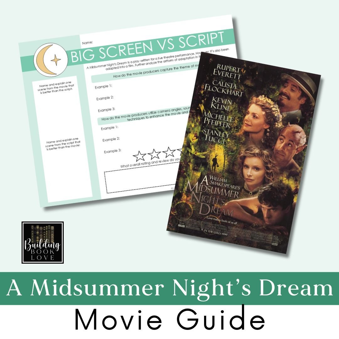 Teaching A Midsummer Night’s Dream: Shakespeare Activities and Lesson ...
