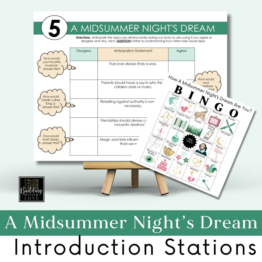 Teaching A Midsummer Night’s Dream: Shakespeare Activities and Lesson ...