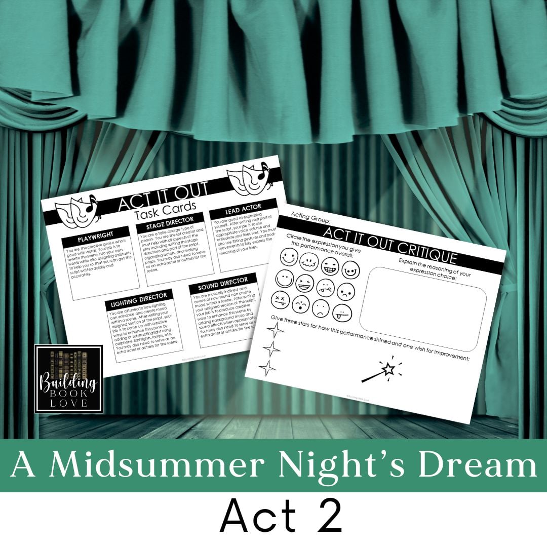 Teaching A Midsummer Night’s Dream: Shakespeare Activities and Lesson ...