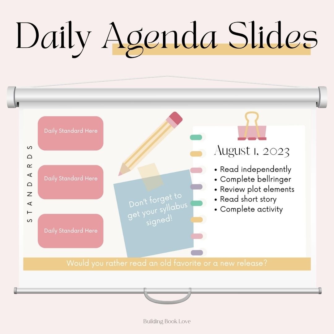 Teacher Daily Agenda Slides in PowerPoint or Google (With Examples ...